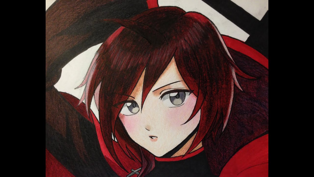 Drawing Time Lapse - Ruby Rose