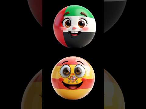 Countries That Love UAE #countryballs #uae #dubai #shorts #trending