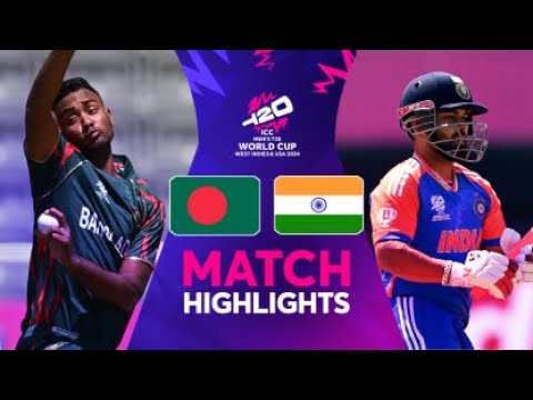 India vs Bangladesh Warm Up Match - Highlights | ICC Men’s T20 World Cup 2024