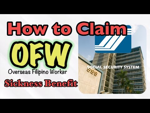 How I Claim my SSS Sickness Benefit as an OFW| RJ informatics