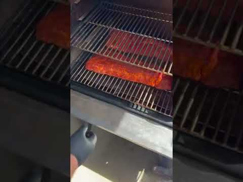 Super Simple Ribs on the Pellet Grill