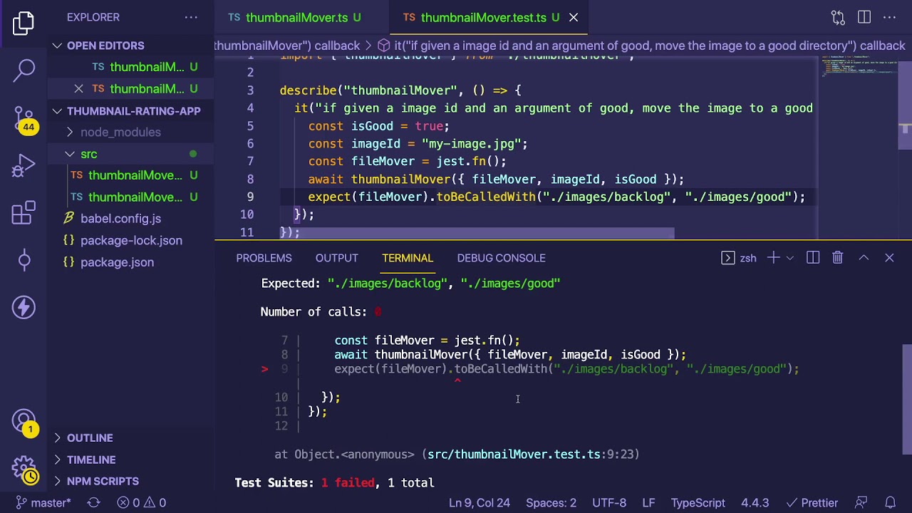 Coding in Node & Javascript using TDD | TDD an Express App | Part 1