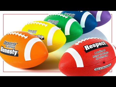 Learn Character Values with These Footballs!