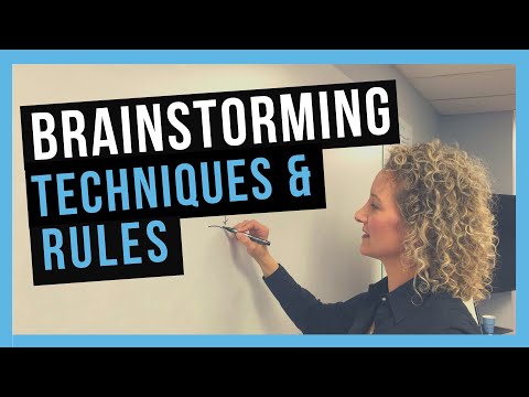 Group Brainstorming Techniques [Types of Brainstorming that Work]