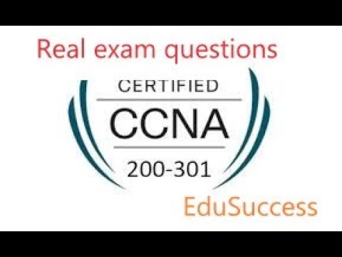 CCNA 200-301 real exam questions with answers