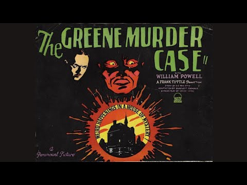 The Greene Murder Case 1929 HD 1080 Full Movie William Powell Jean Arthur Dir Frank Tuttle