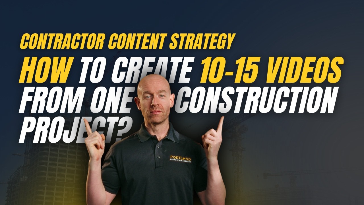 How to Create 10–15 Videos From One Construction Project | Contractor Content Strategy