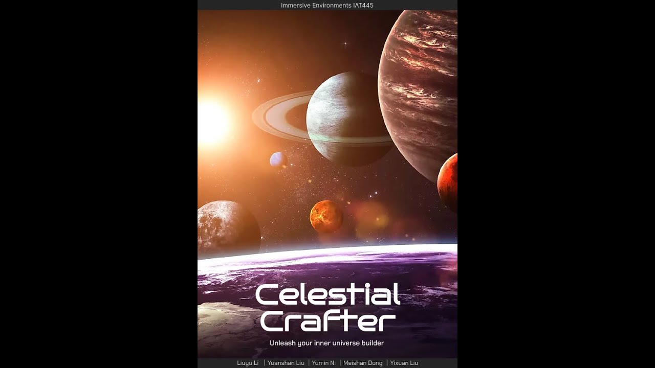 Celestial Crafter - IAT445 FInal Project Video