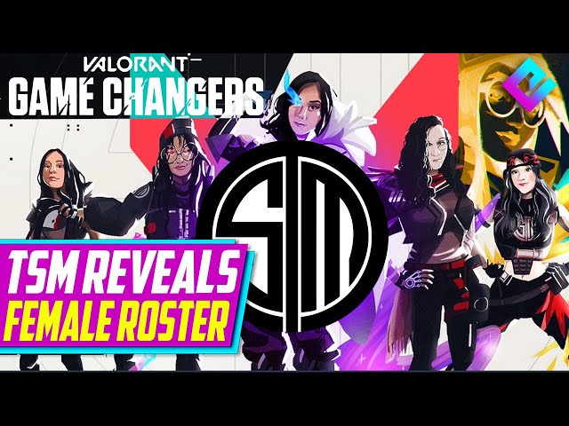 TSM introduces their own female Valorant roster