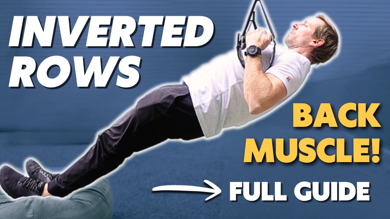 Inverted Rows (Beginner to Advanced Progressions)