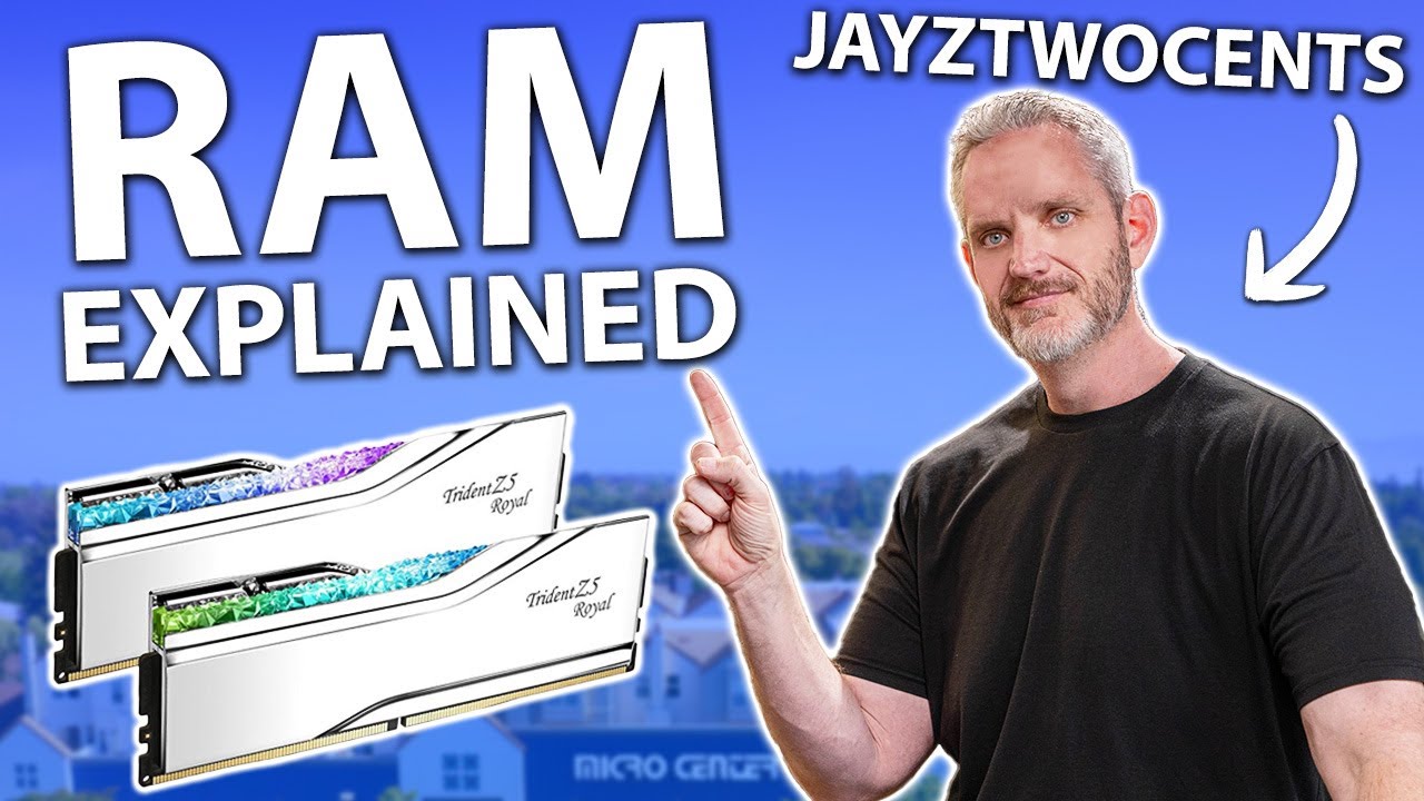 What Is RAM & RAM Timing Explained by @Jayztwocents at Micro Center