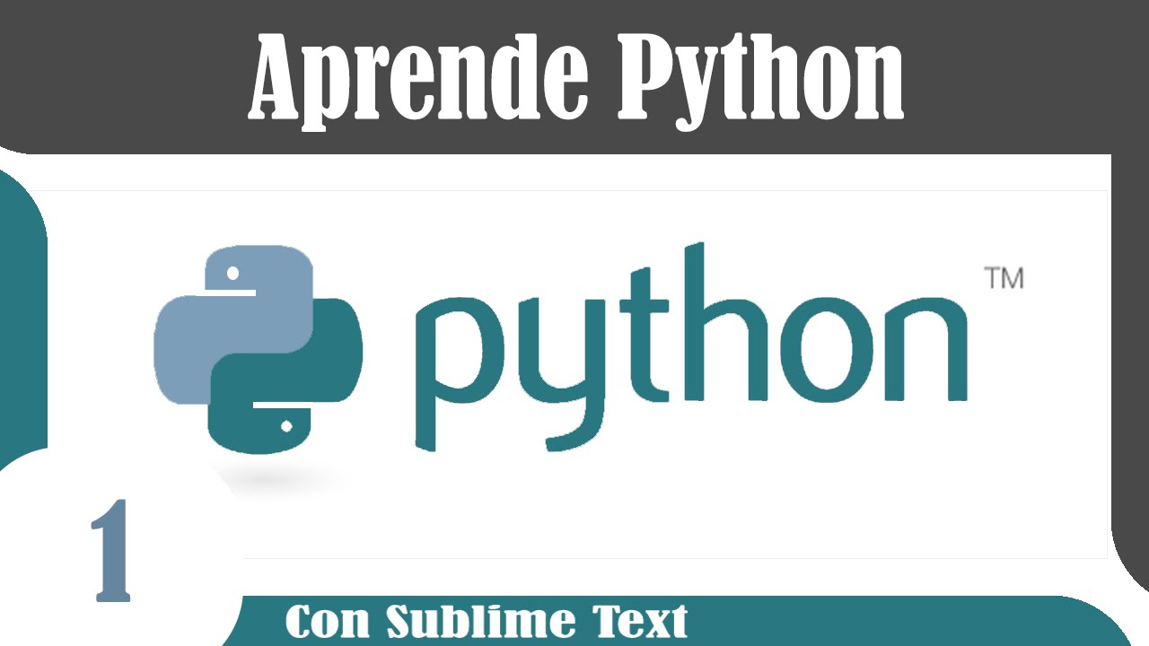 Curso de Python en Español #1 - Introducción al lenguaje Python