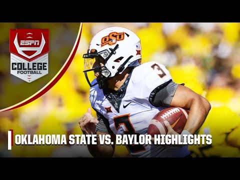 Oklahoma State Cowboys vs. Baylor Bears | Full Game Highlights