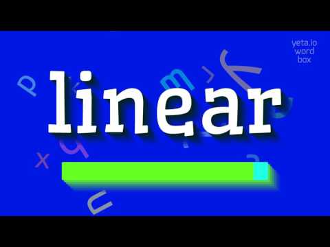 How to say "linear"! (High Quality Voices)