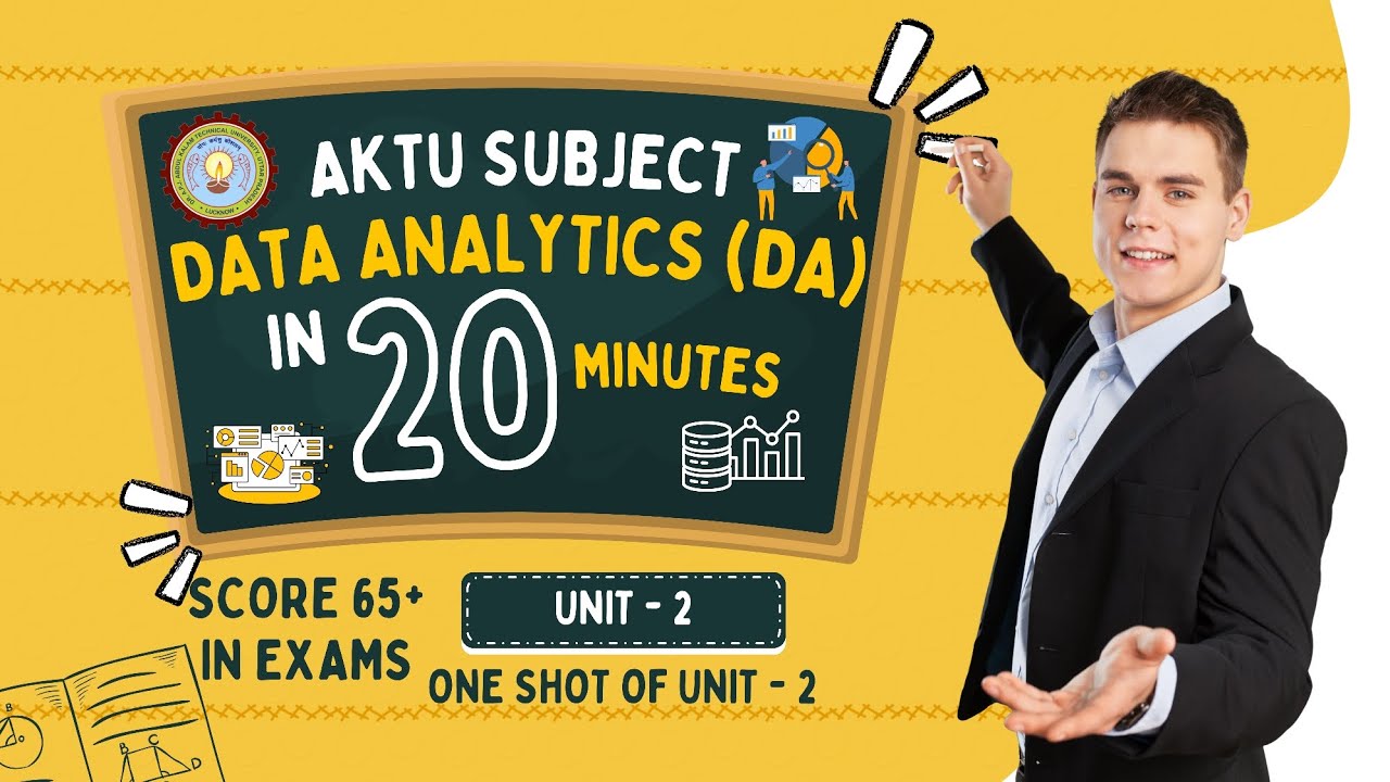Data Analytics | Unit - 2 | ONE SHOT | AKTU | BTECH | 3rd Year | DA