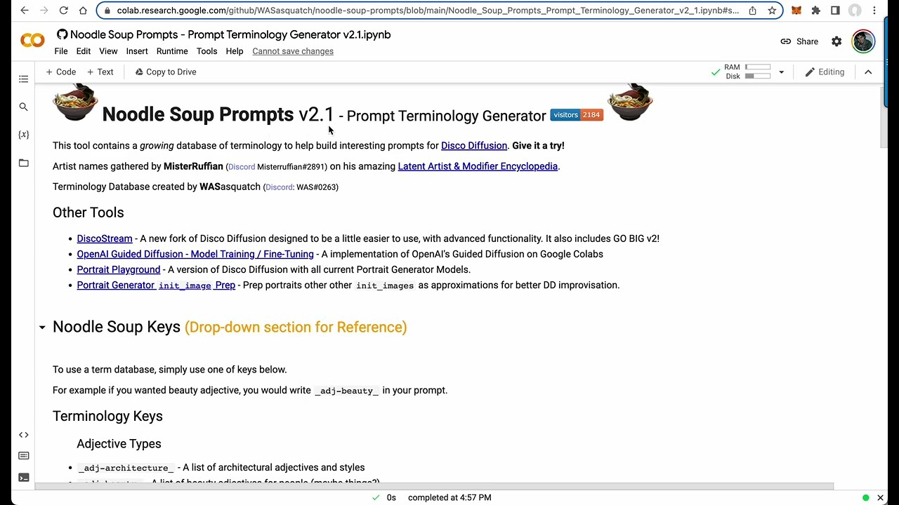 Stable Diffusion using Noodle Soup Prompts. Super easy Dynamic Prompt Generation!