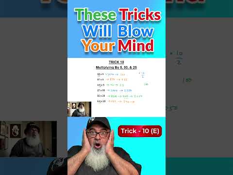 Multiplying by 5 50 and 25 - Part-5