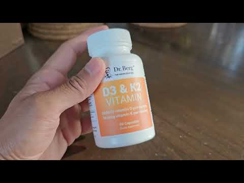 HONEST review of the Dr. Berg Vitamin D3 & K2 Supplements