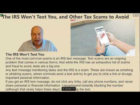 The IRS Won’t Text You, and Other Tax Scams to Avoid