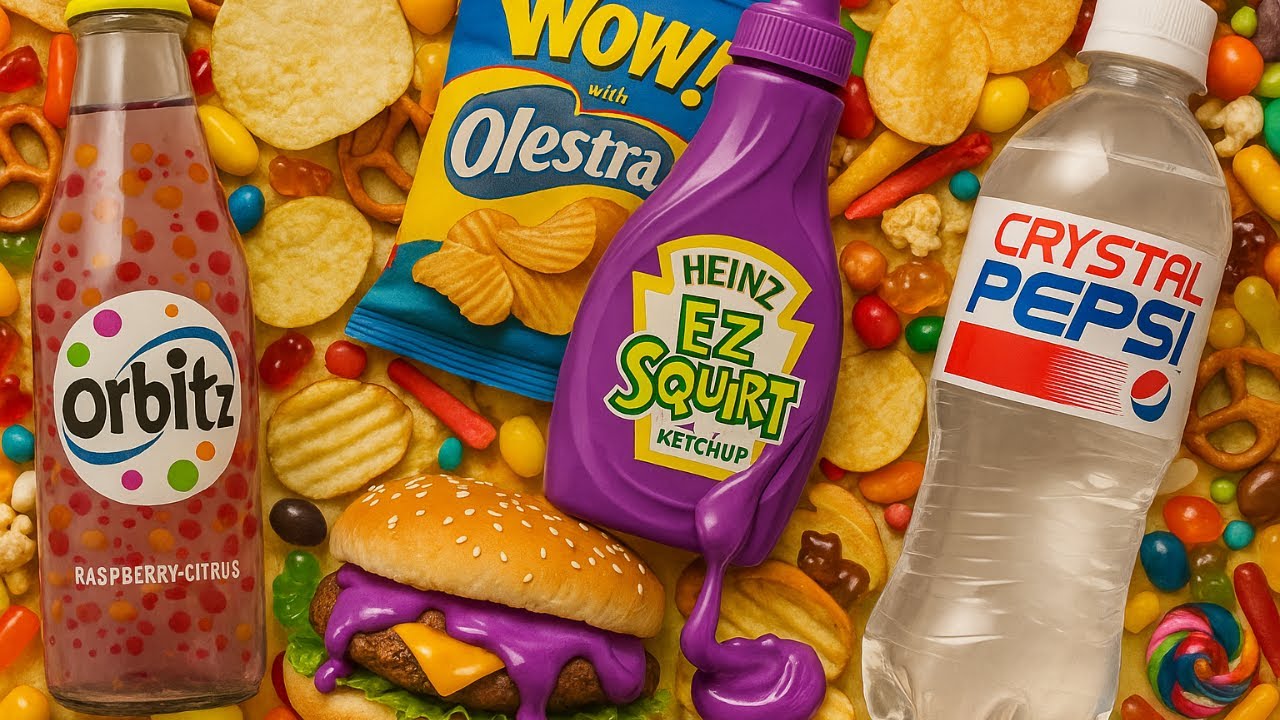 Discontinued Food Fails of the ’90s – Remember Purple Ketchup?