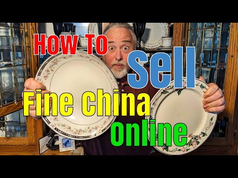 How to Sell Fine China Online