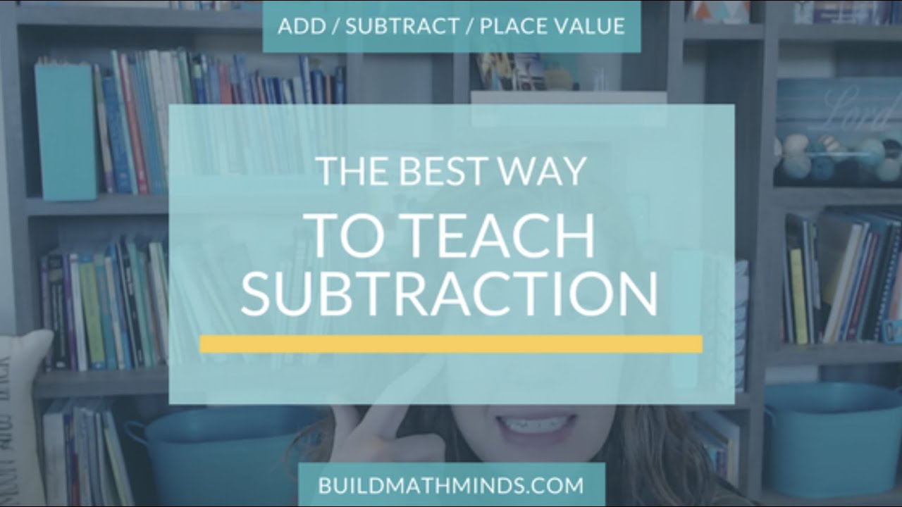 The BEST Way to Teach Subtraction