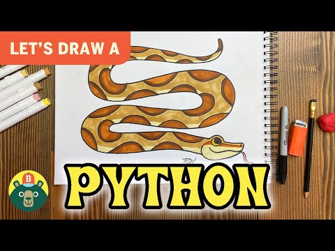 How to Draw a PYTHON! - [Episode 69]