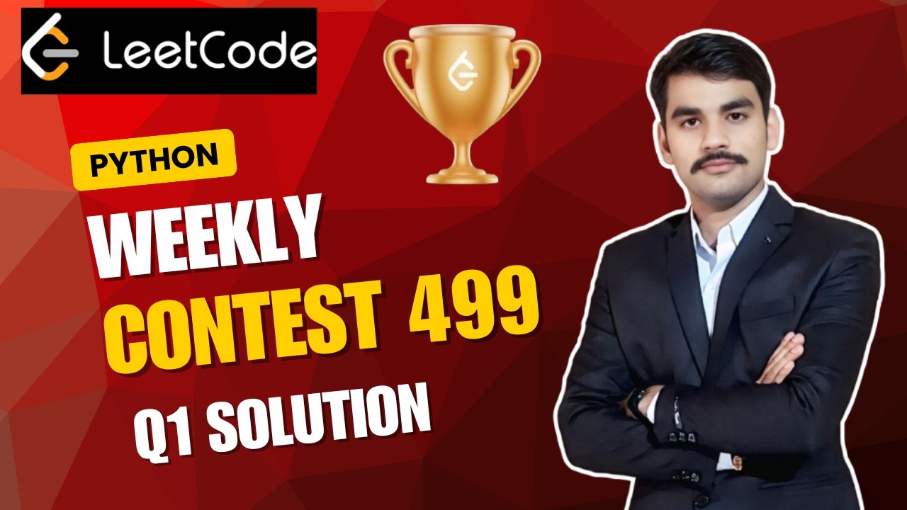 LeetCode Weekly Contest 499 | Problem 1 – Valid Elements in an Array | 3912 | Python Solution | Easy