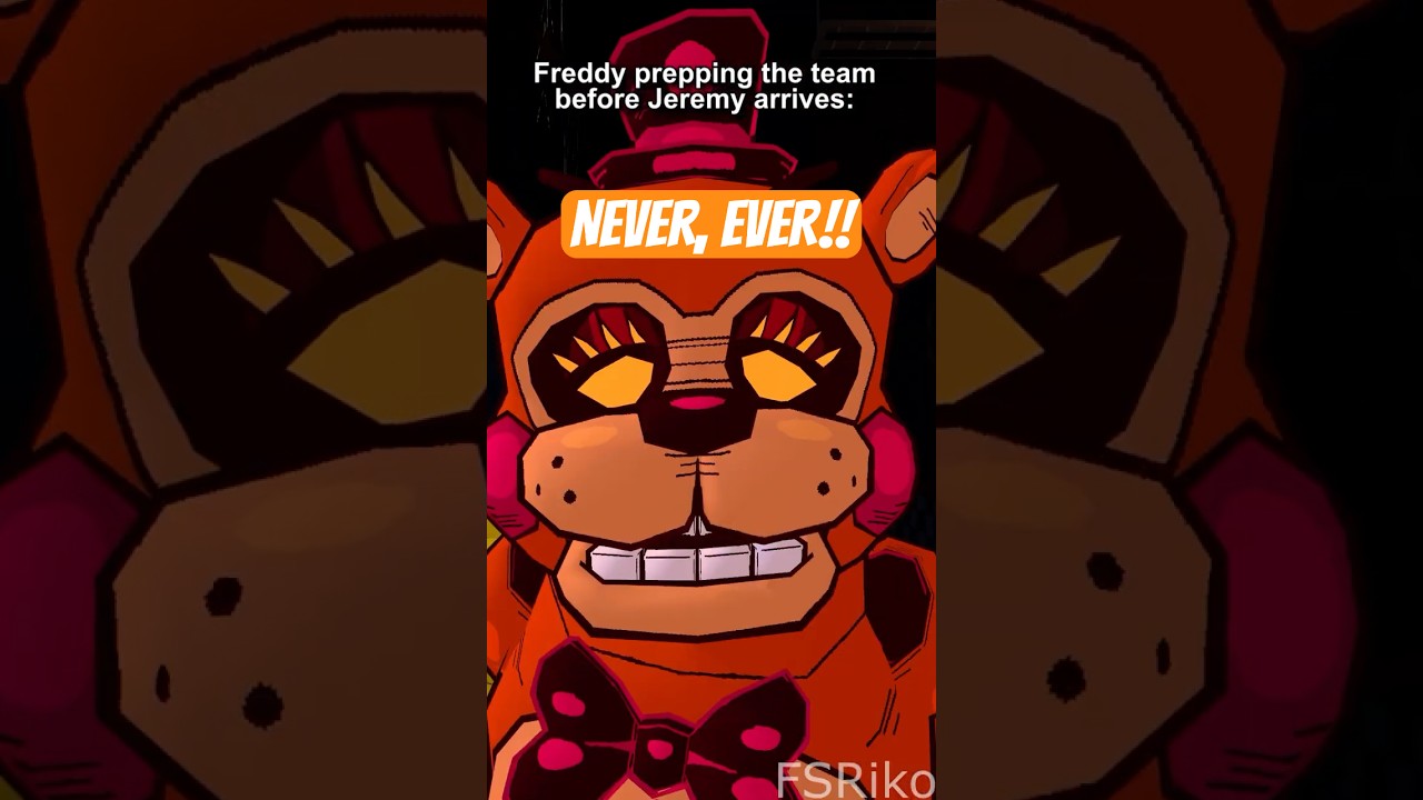 Toy Freddy Prepares the Team #fnaf