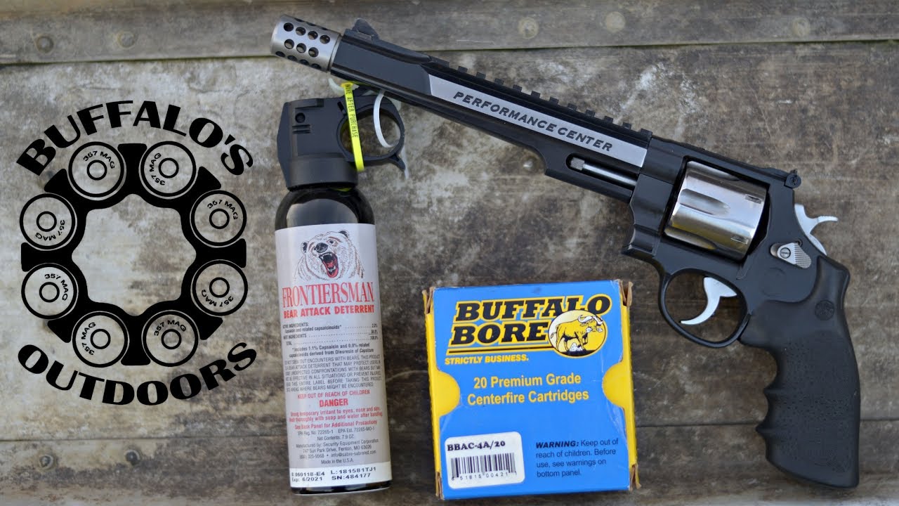 Revolver vs Bear Spray