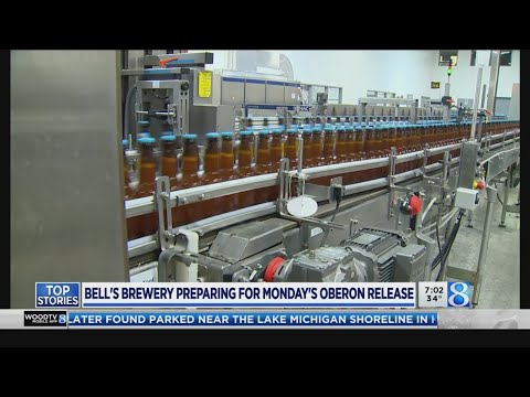 Inside Bell's Brewery as Oberon Day nears
