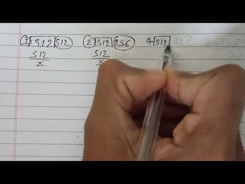 factors of 512