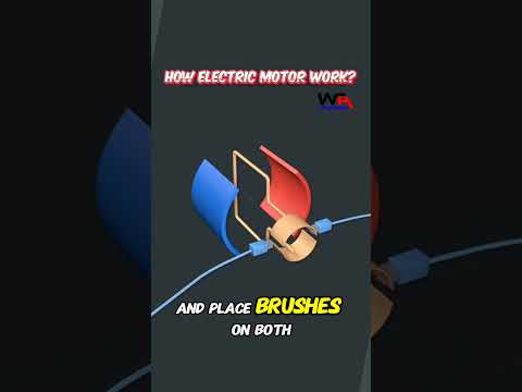 Working Principle of Electric Motor. how does motor work? #motor #motors #electricmotor