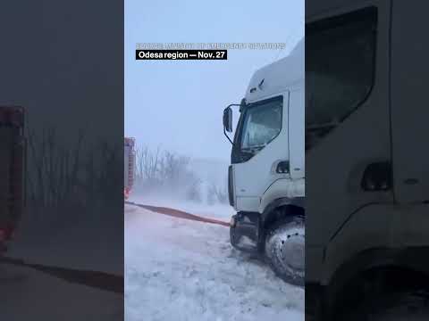 Severe Winter Storm Slams Parts of Russia, Ukraine; Several Dead