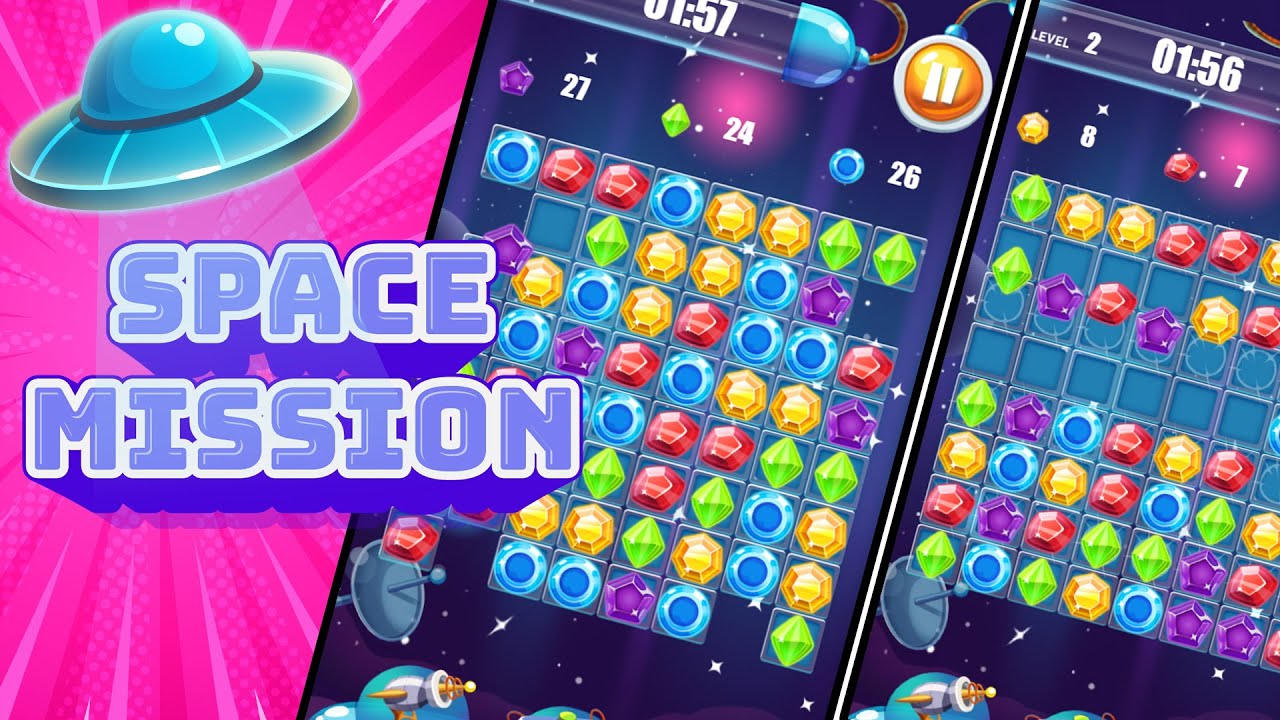 Space Mission || Construct 3 Game Template || Source code