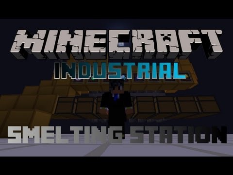 Industrial Smelting Station Minecraft Map