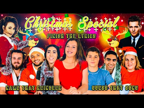 CHRISTMAS SPECIAL! Guess the song + Finish the lyrics + MORE!
