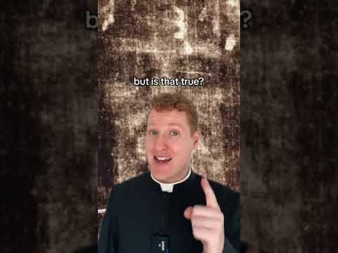 Five reasons to believe the Shroud of Turin isREAL! Full video on channel. #catholic #shroud #jesus