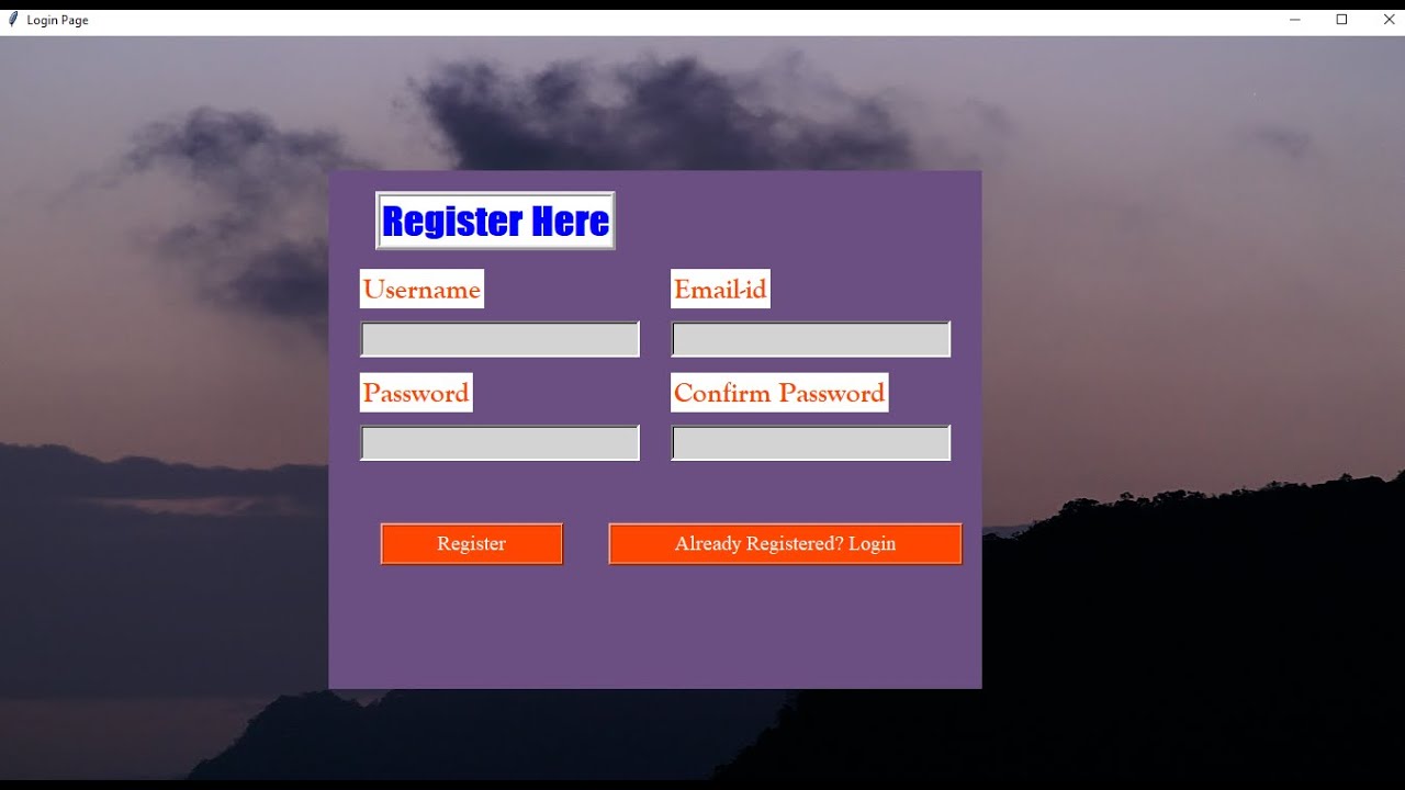 Python GUI Railway Project (Link in description)
