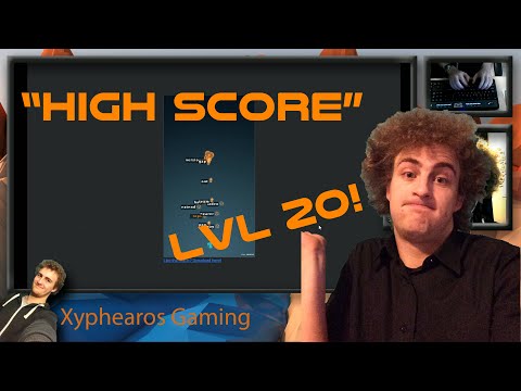 "High" score in Z-type typing shooter!