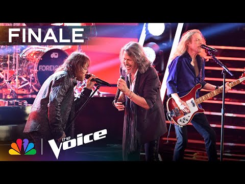 Foreigner Performs a Medley of "I Want to Know What Love Is" and More | The Voice Live Finale | NBC