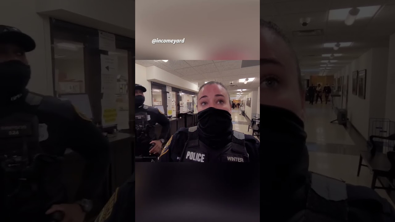 Female Cop Abuses Power on Wrong Citizen 😂