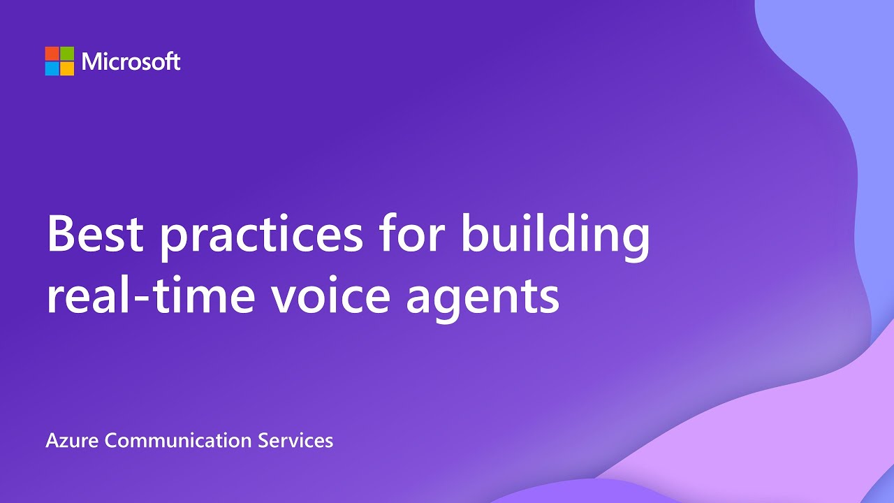 Azure Communication Services: Top Tips for Real-Time Voice Ag...