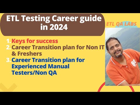 How to become ETL Tester | ETL Testing Career | how to transition to ETL testing