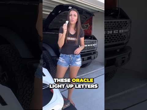 How to customize your Bronco grille easily!  #ford #fordbronco #buckleupoffroad