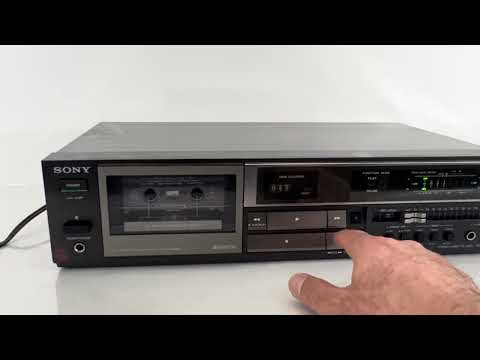 Vintage Sony TC-FX320 Cassette Player Recorder Deck