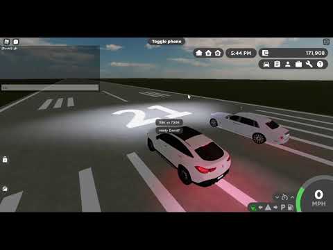 Roblox Greenville Drag Race - 2021 Stuttgart Vaihingen 63 Coupe vs 2021 SirRodgers Specter LWB