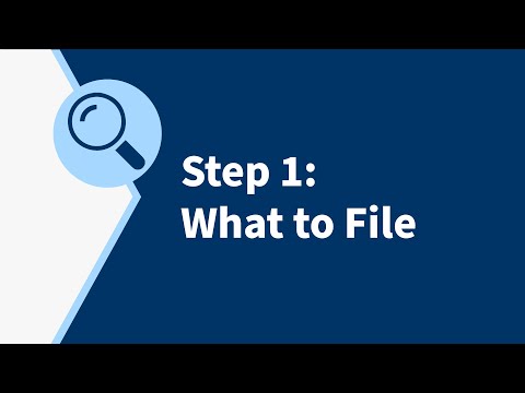 Five Steps to File at the USCIS Lockbox - Step 1: What to File