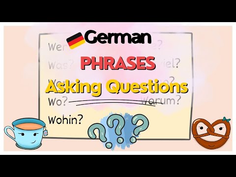 How to ask questions in German | Question Phrases | Learn German