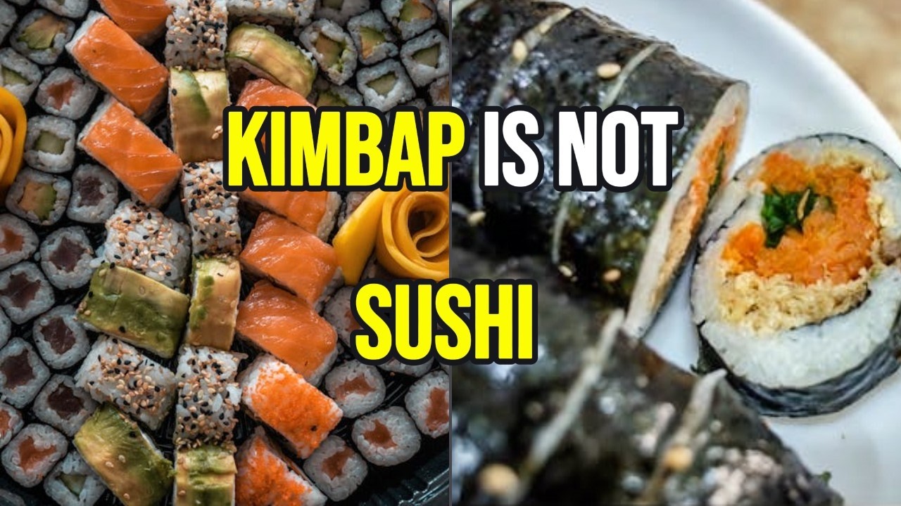 Kimbap vs Sushi: What’s the Difference?